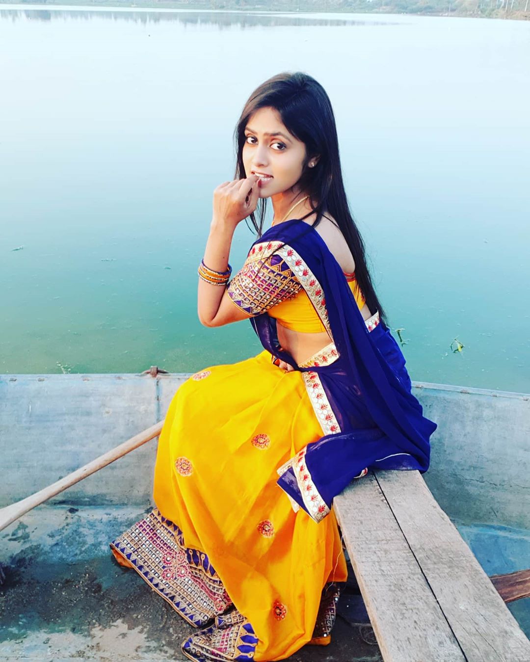 Pragya Nayan Saree Photos