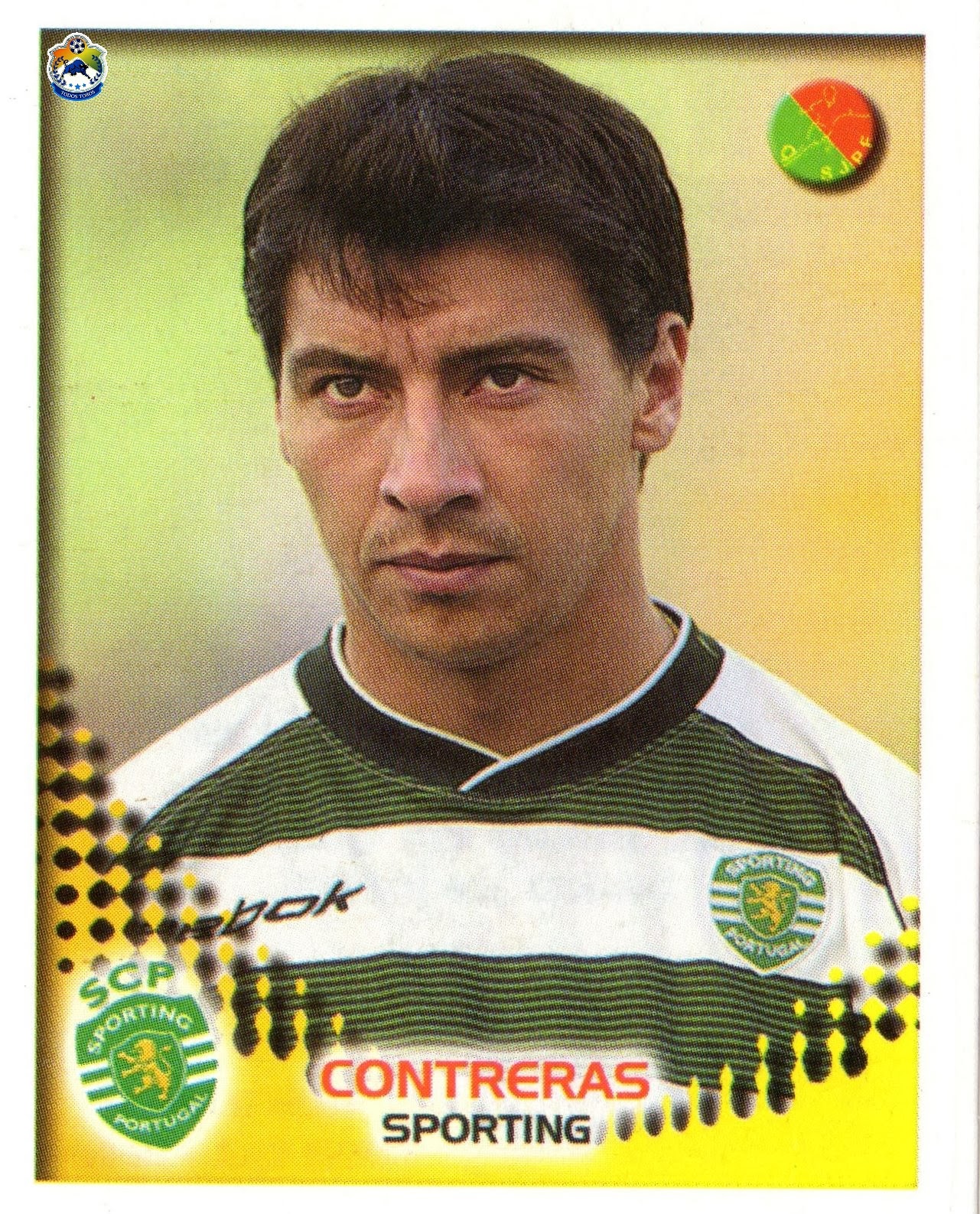 Futbolistas Chilenos en Álbumes Extranjeros: Pablo Contreras