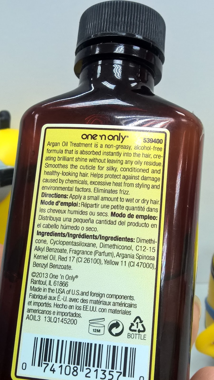 [Review]_Dầu dưỡng tóc Argant Oil One n Only | “Everything has beauty ...