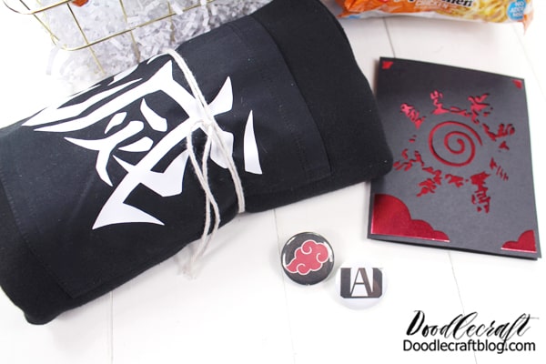 Handmade Gift Basket for Anime Fan Using Cricut Handmade Gift Basket for Anime Fan Using Cricut