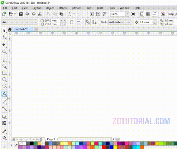 Tutorial Membuat Kotak Tabel di Coreldraw Terbaru - zotutorial
