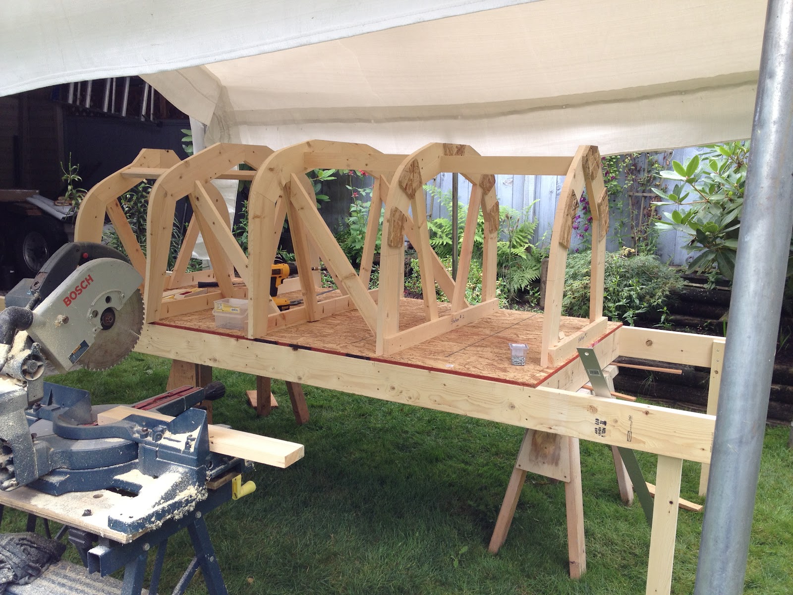 Brandon's Workbench: Setting up the building platform