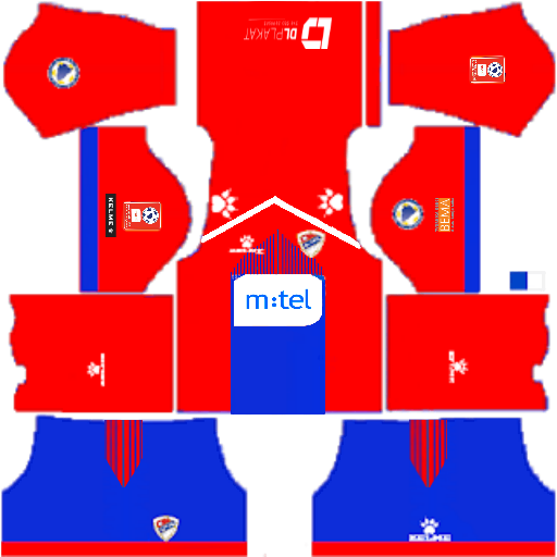FK Borac Banja Luka FTS 21 and Dream League Soccer kits/dresovi