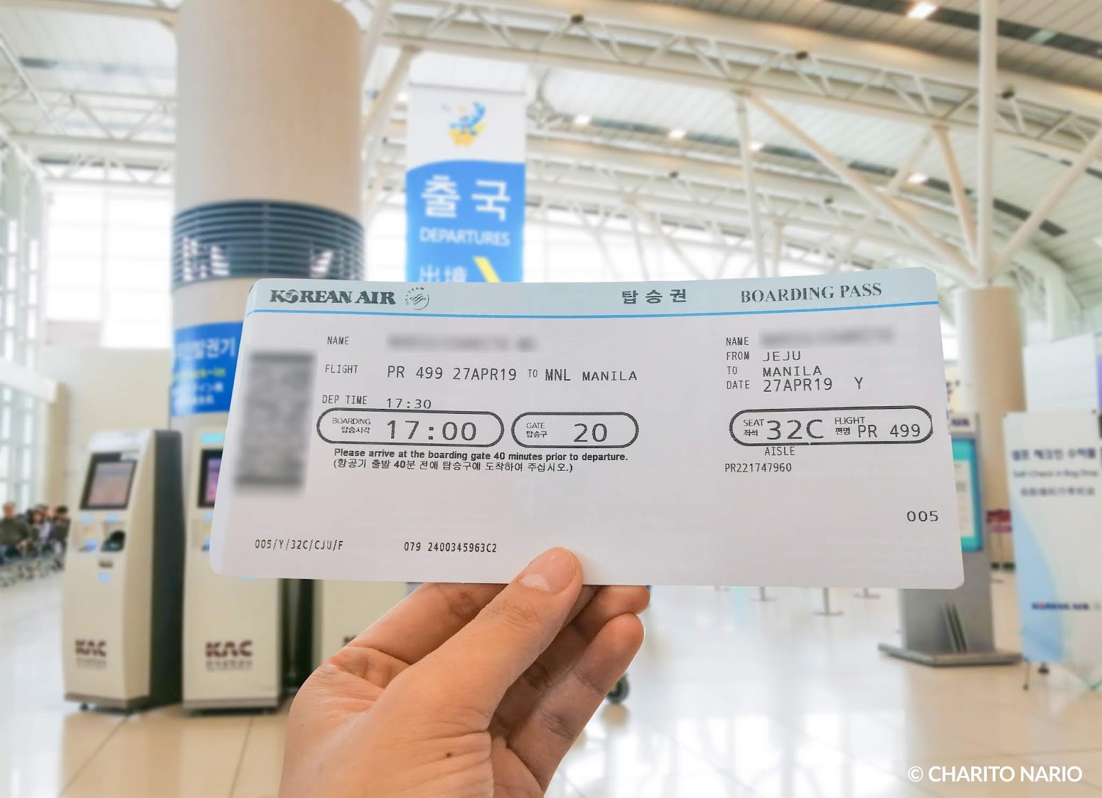 Travel 101 Part 2: Airline boarding pass & important information for ...