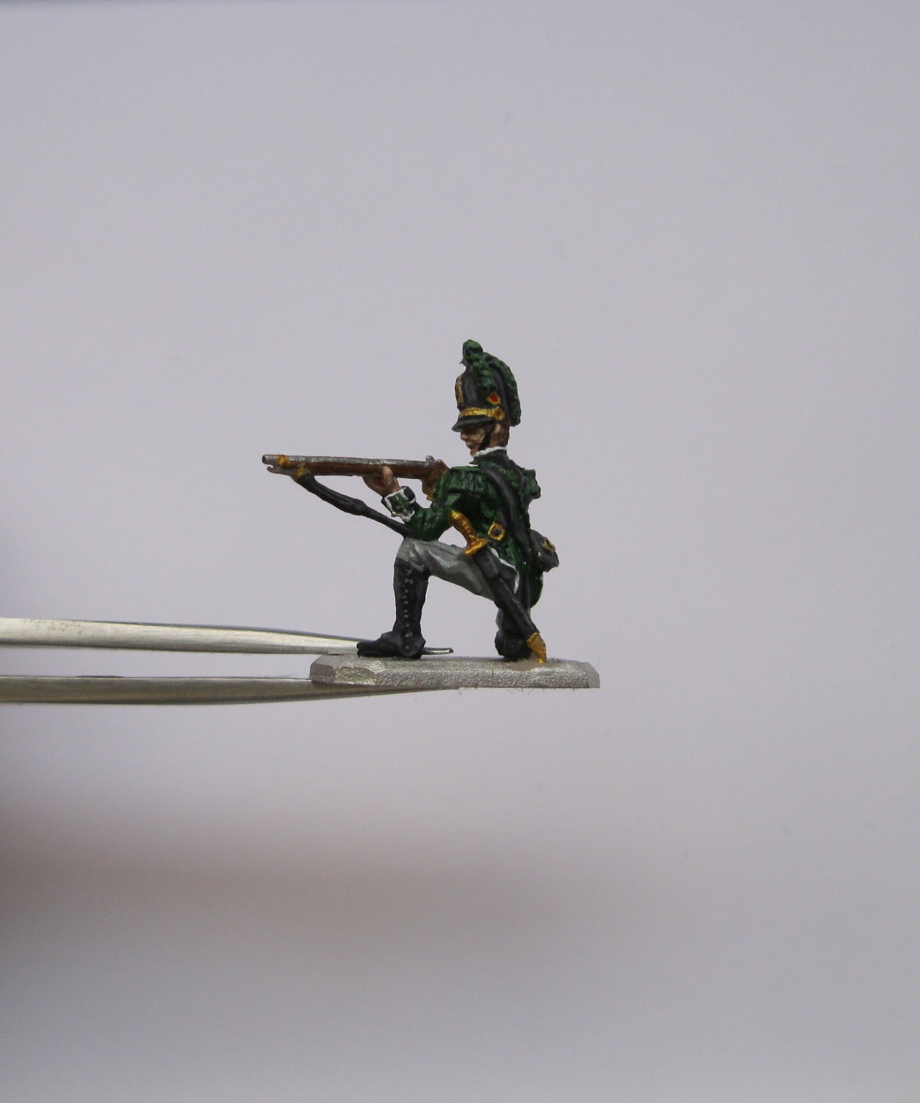 Zed's Napoleonics: Baden jager - first pics