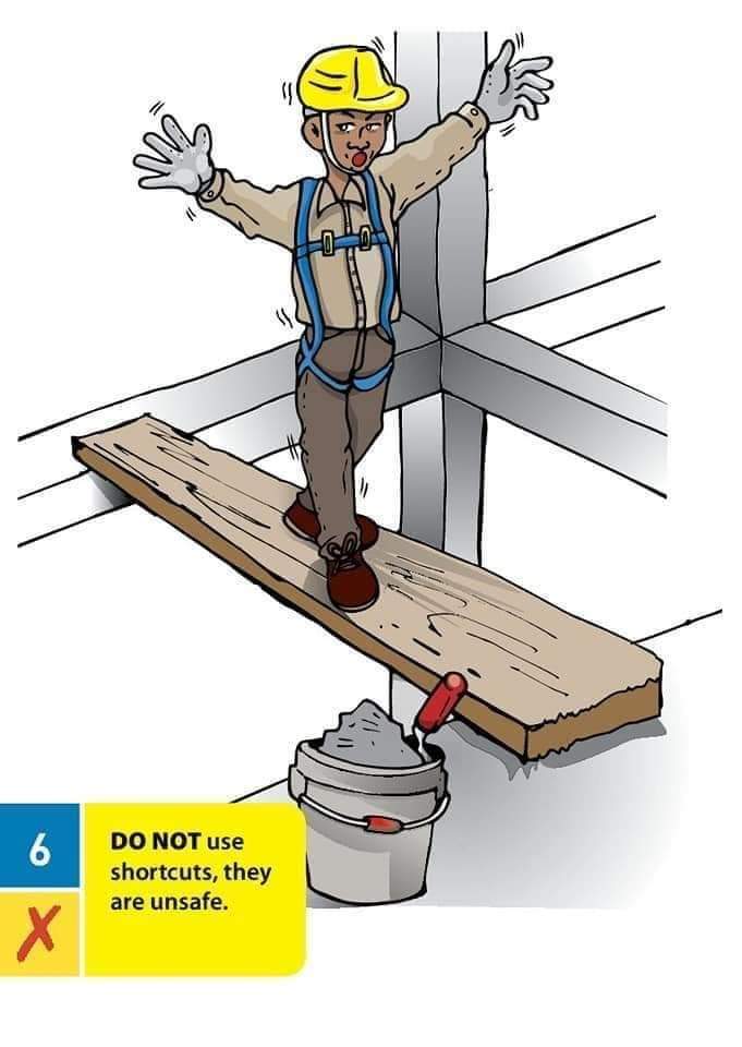 HSE Insider : WORK AT HEIGHT PRECAUTIONS - PICTORIAL TRAINING ( 2 )