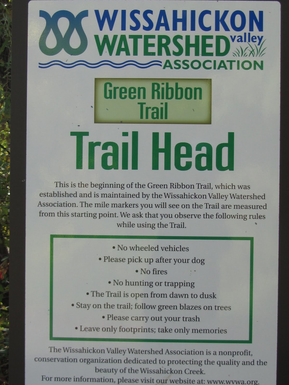 Foulkeways and Beyond: Green Ribbon Trail