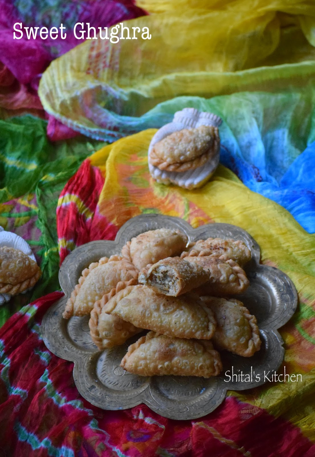 Shital's-Kitchen: Sweet Ghughra