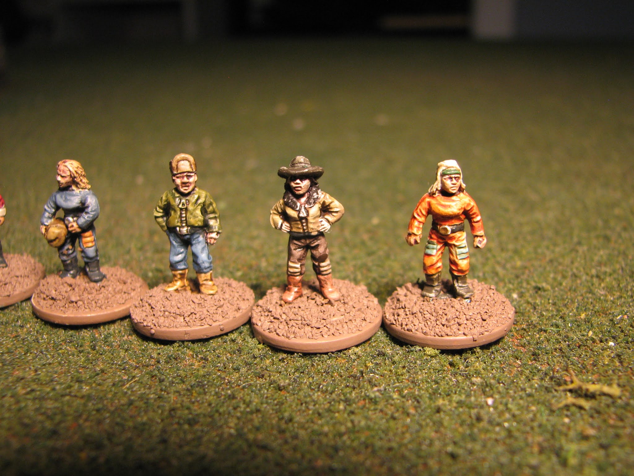 15mm Sci Fi Small Soldiers: 15mm Sci Fi - GZG Colonial Civilians