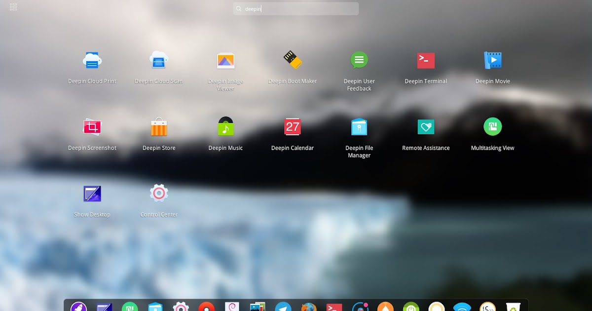 Deepin MAC Look Linux OS