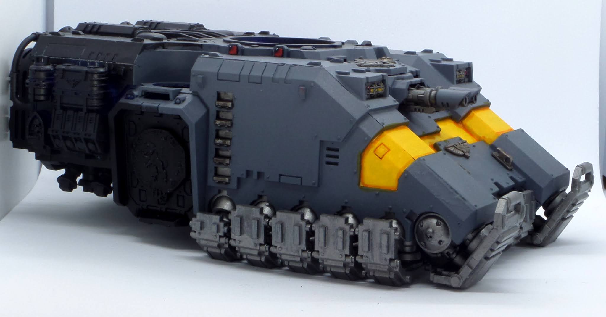 Travelling the Immaterium: Work in Progress - Space Wolves Repulsor