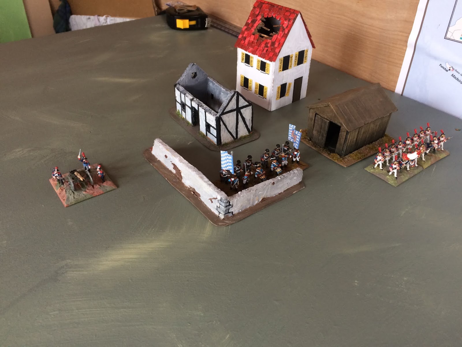 The Wishful Wargamer: One-Hour Wargames 14: Static Defence