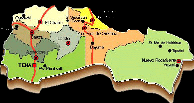 Napo, paraiso turistico