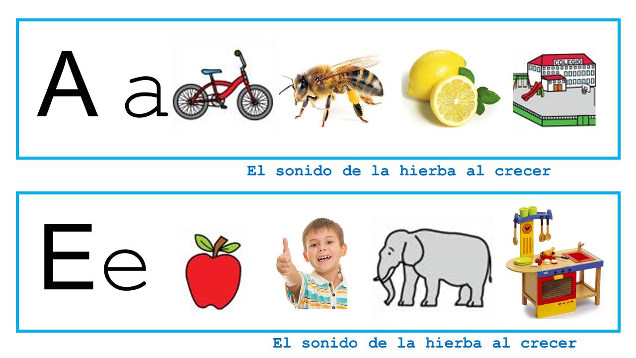 La rueda de las vocales - El Sonido de la hierba al crecer