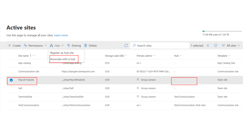SharePoint: SharePoint Hub Sites Overview