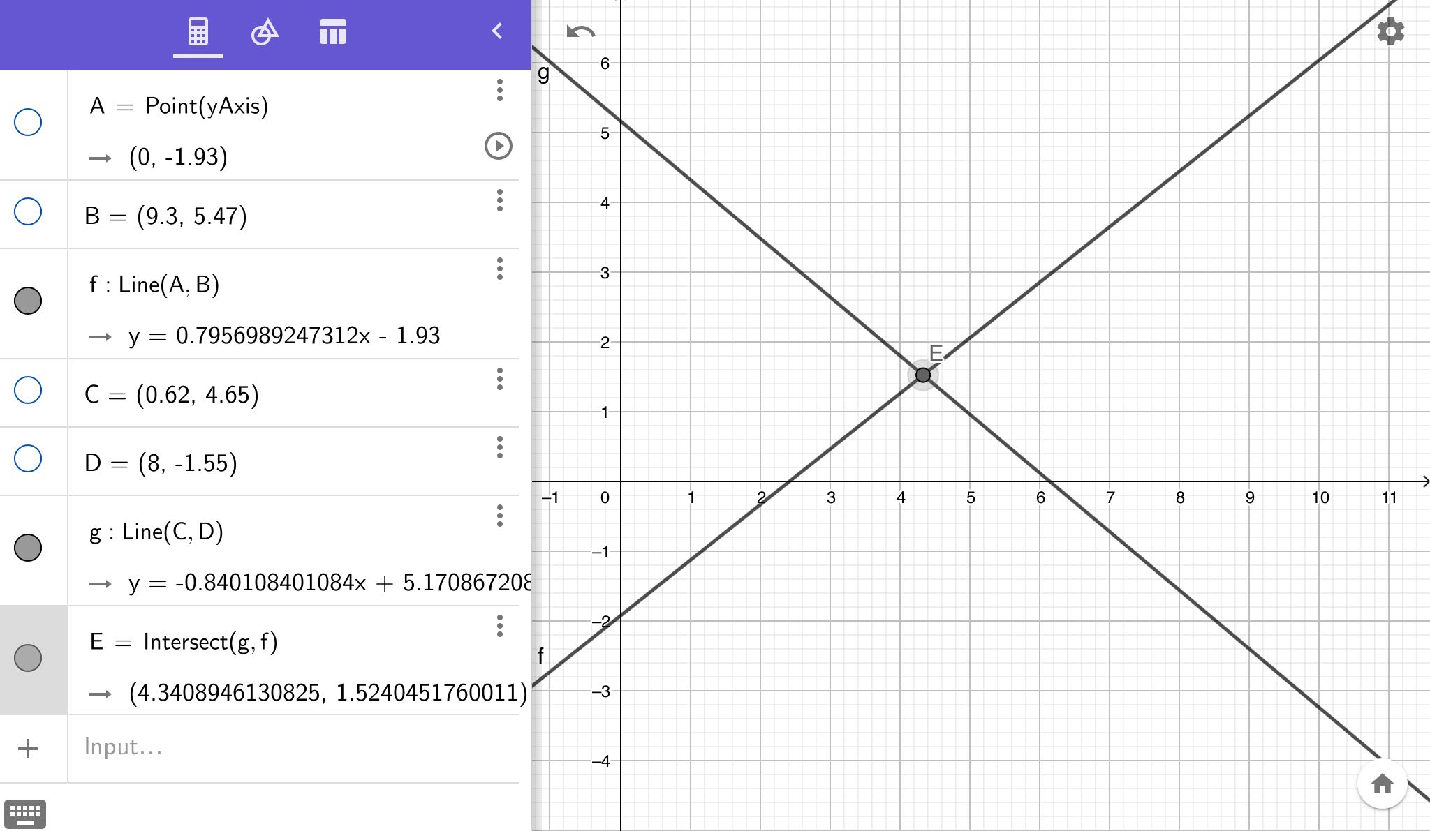 Geogebra Basics - Marking Points