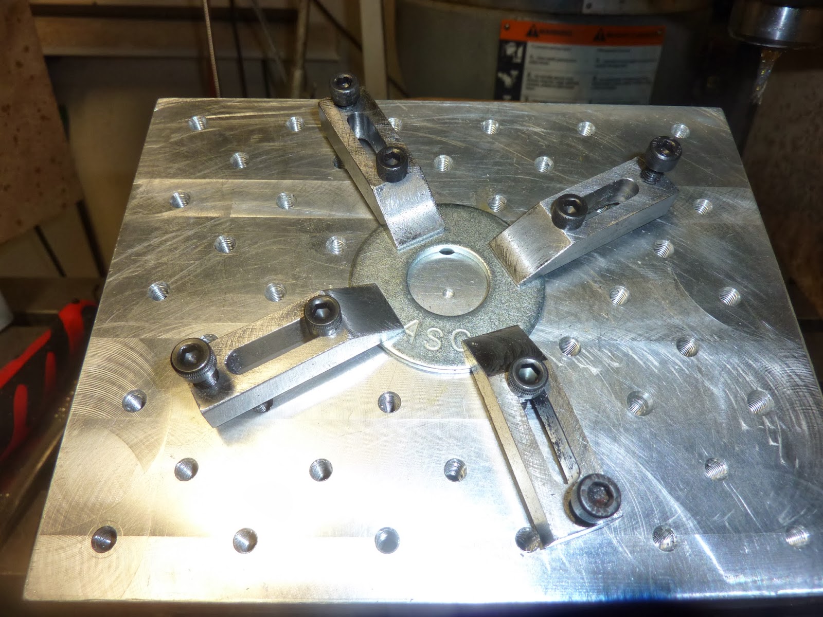 The Ramblings of hvontres: Mill Vise Fixture Plate