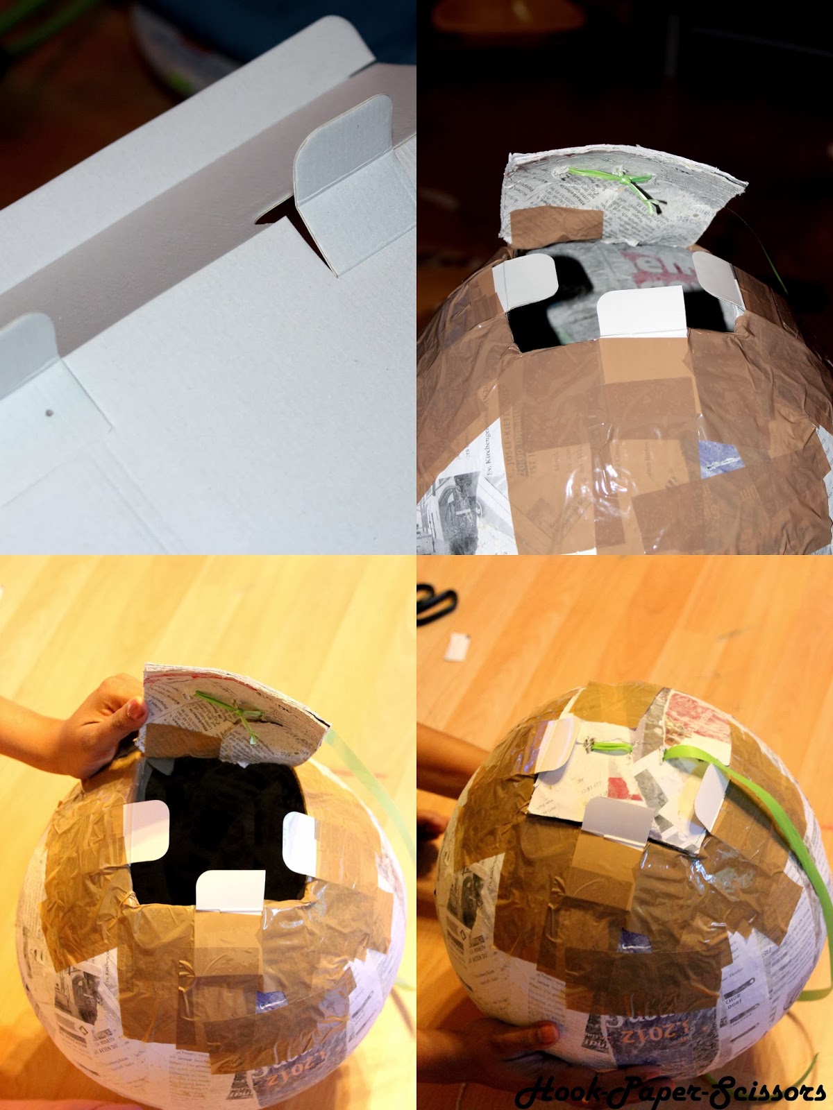 Hook-Paper-Scissors: Pull String Piñata - DIY