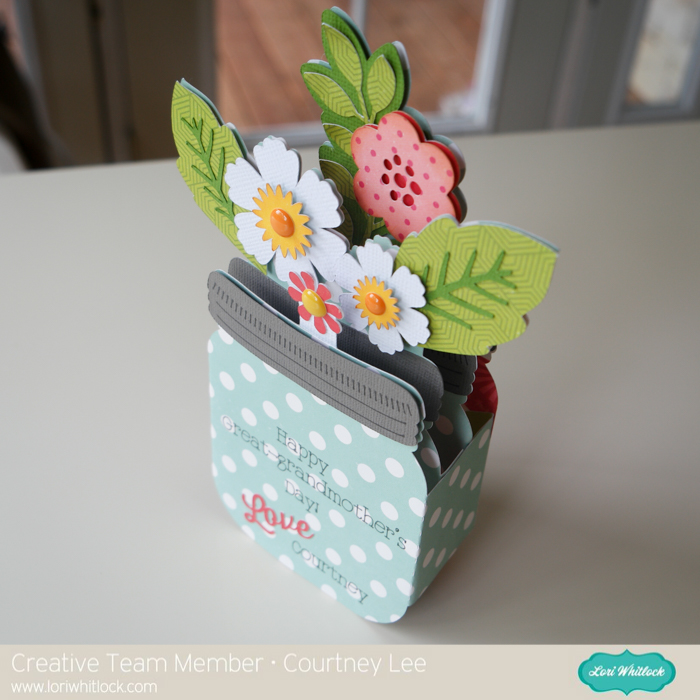 Court's Crafts: 3D Mason Jar Box Card