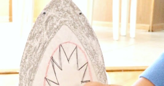Feed the Shark Fine Motor Activity for Kids | School Time Snippets