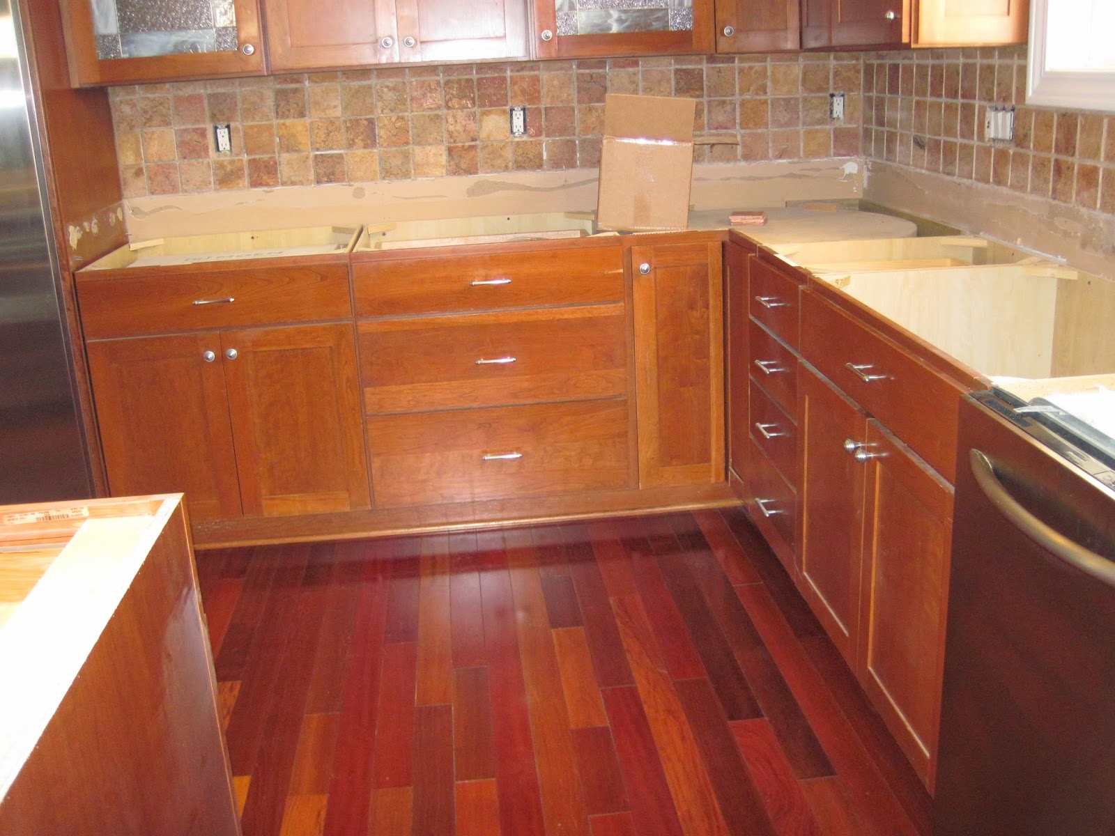 Happenings in the house of Hoke: Kitchen Remodel weeks 3 and 4 and ...