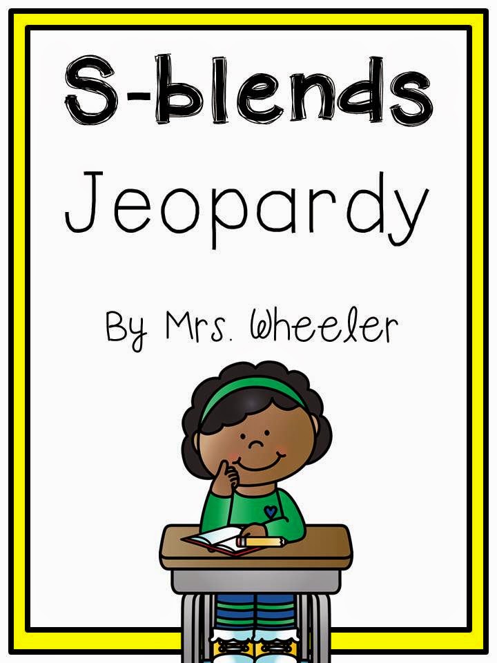 Mrs. Wheeler's First Grade Tidbits: Jeopardy