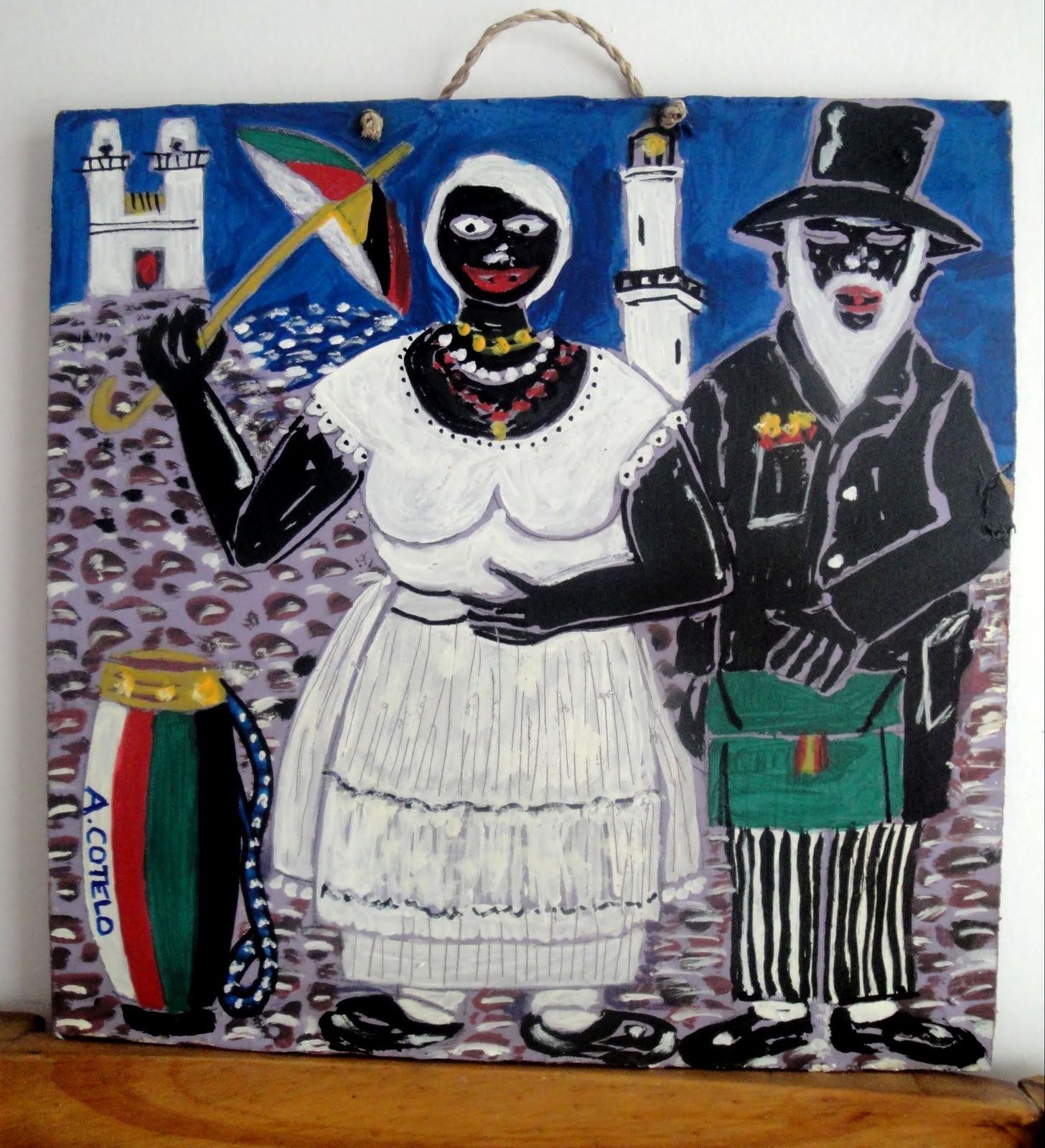 aldeasur: Pinturas sobre candombe