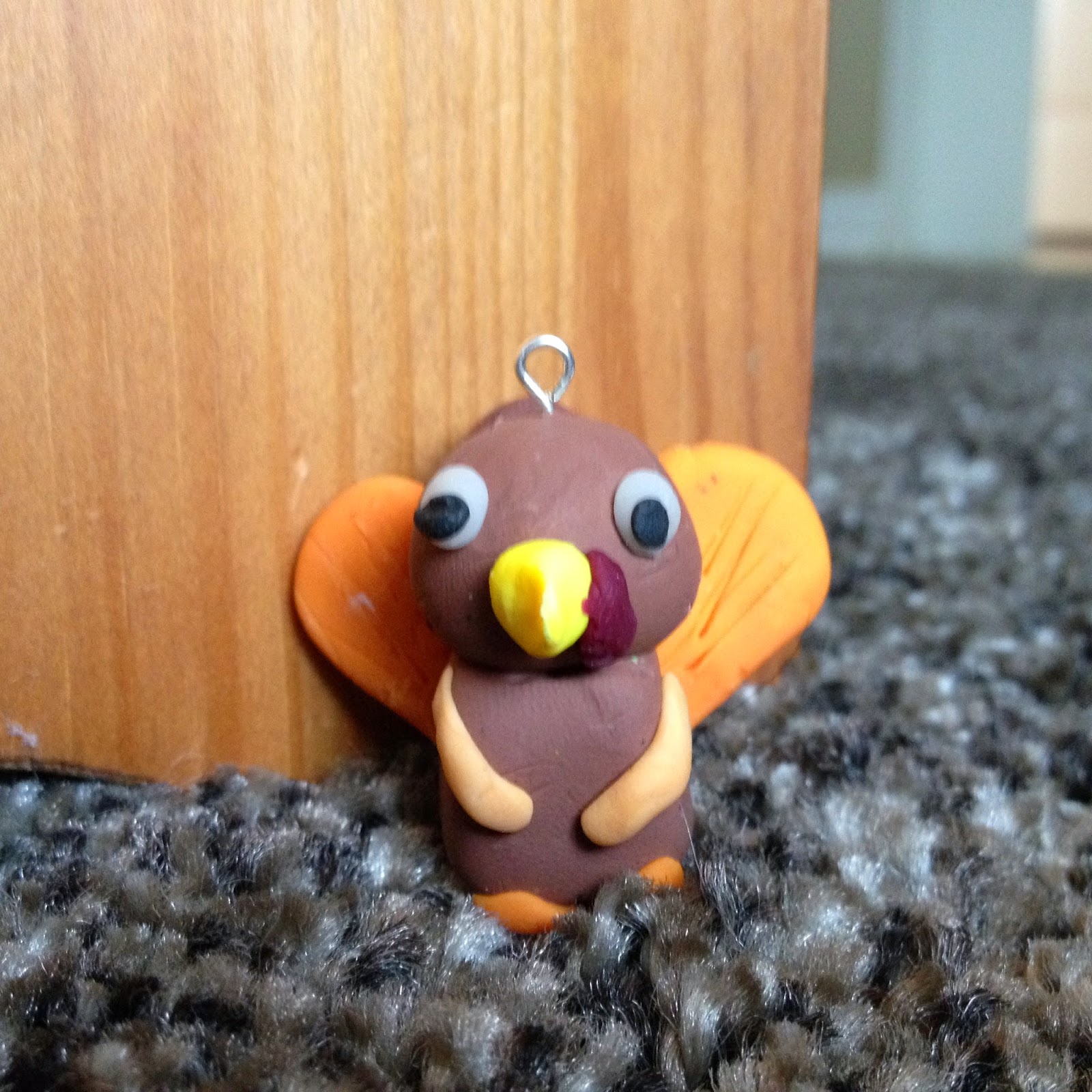 Creative Girl: Polymer clay turkey
