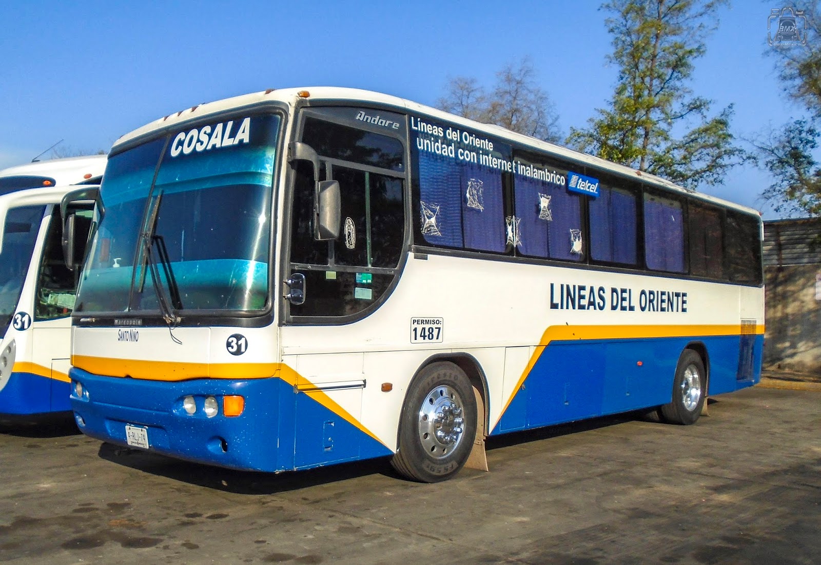 Lineas del Oriente - Bus-México