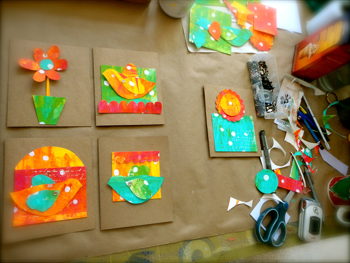 Hands and Heart: Artsy Crafty, Beautiful Hand-Heart Made Cards!