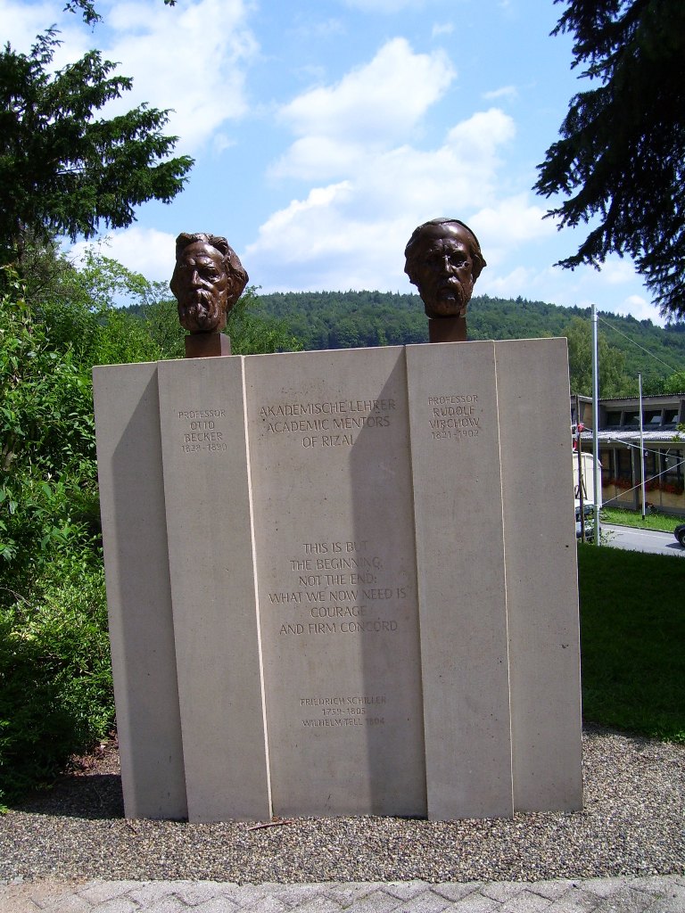 Adventures in Life: Me and Dr. Jose Rizal in Wilhemsfeld, Germany