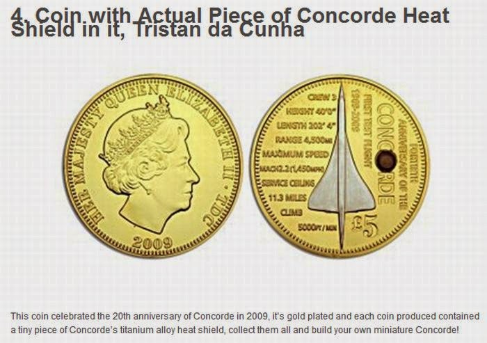 Fresh & Cool Pics: 25 Bizarre Coins That Are Legal Tender