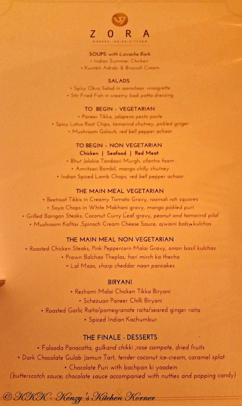 Kenzy's Kitchen Korner... : ZORA... A Magnum Opus!!