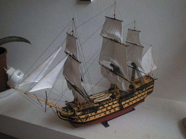 Sailing Ship Models: HMS Victory from Revell (1:146), Finalized