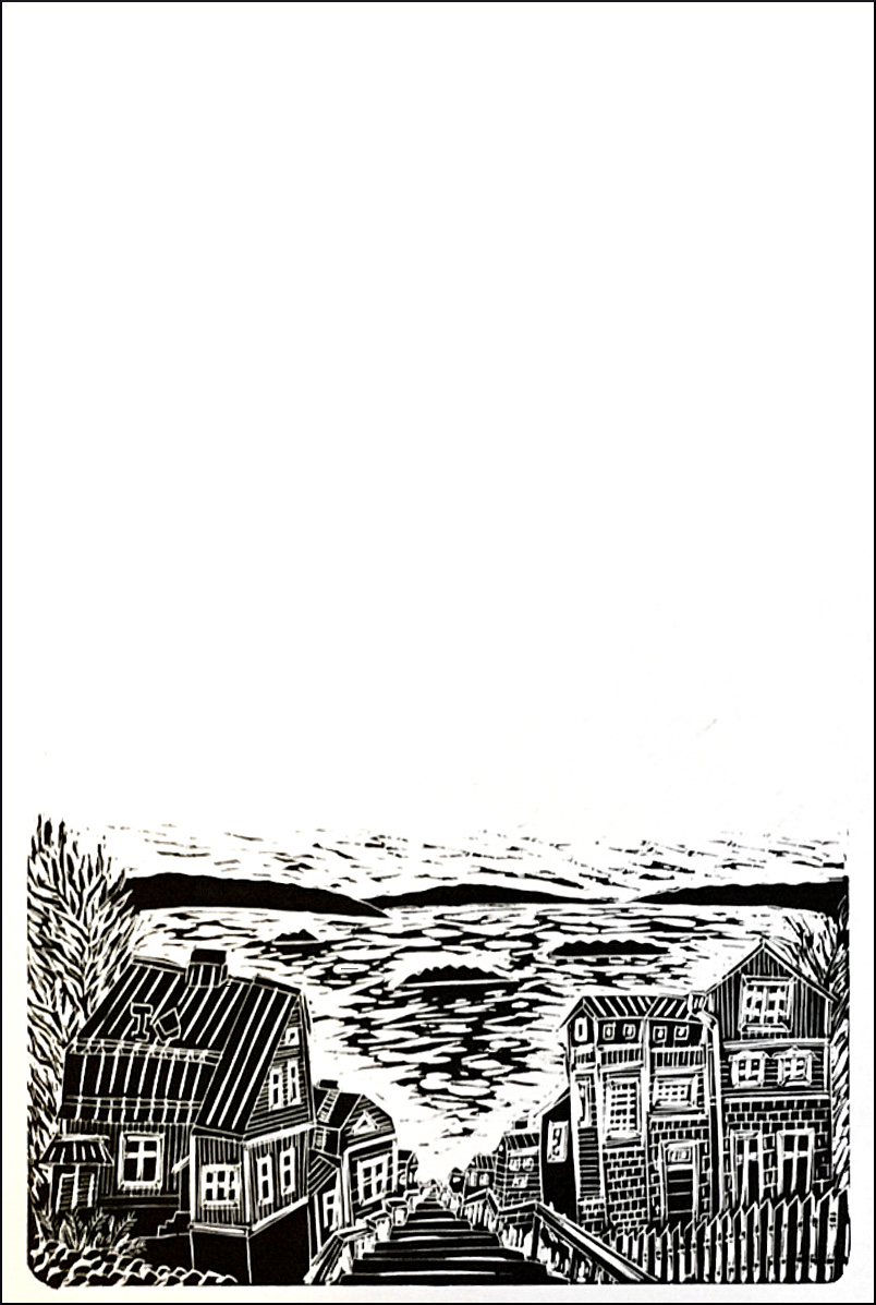 linokissa | linocat: PISPALAN PORTAITA ALAS / PISPALA STEPS DOWN