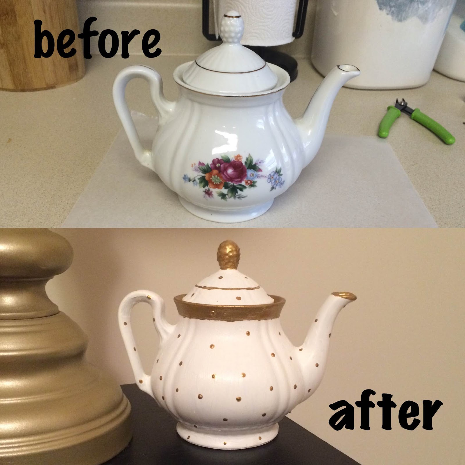 The Classroom Crafter: Teapot Makeover
