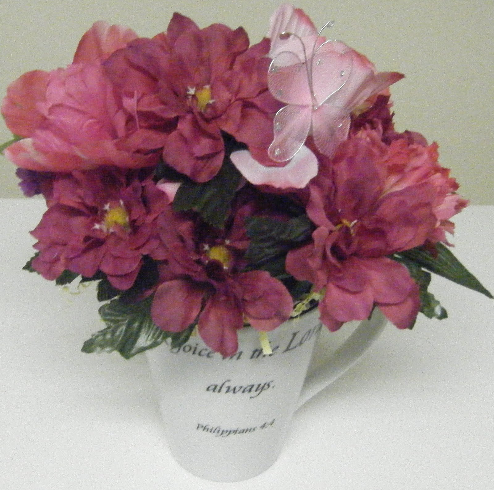 crEATive hAYes crEATions: Flower Pen arrangement
