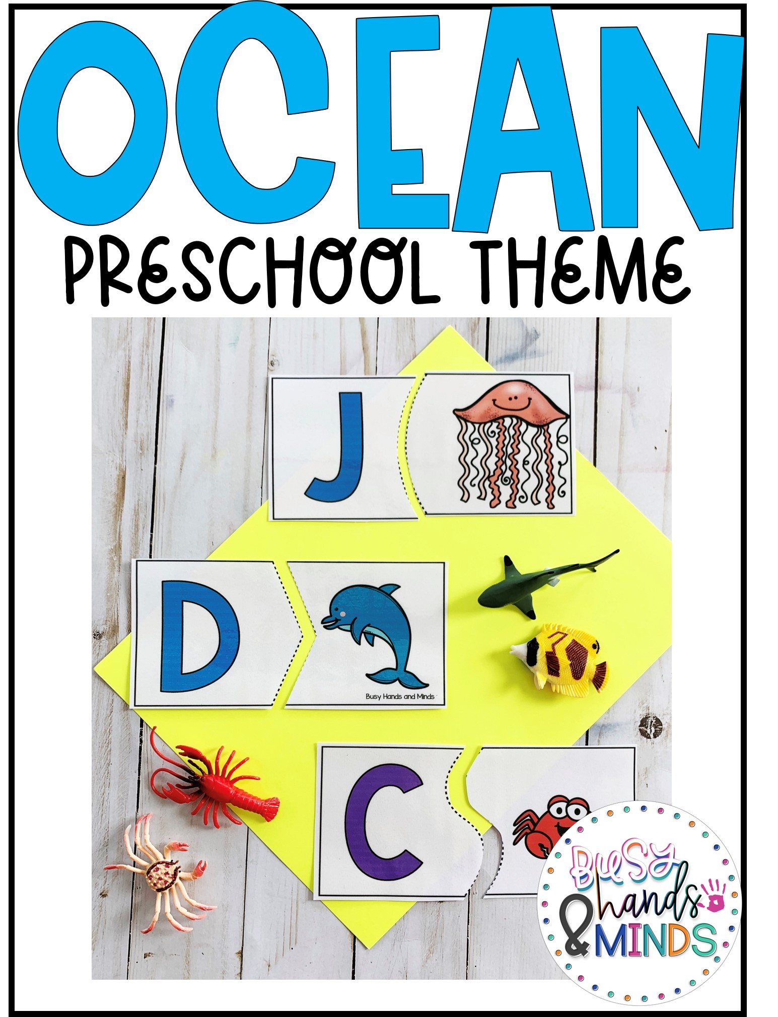 Ocean Preschool Theme | Busy Hands and Minds