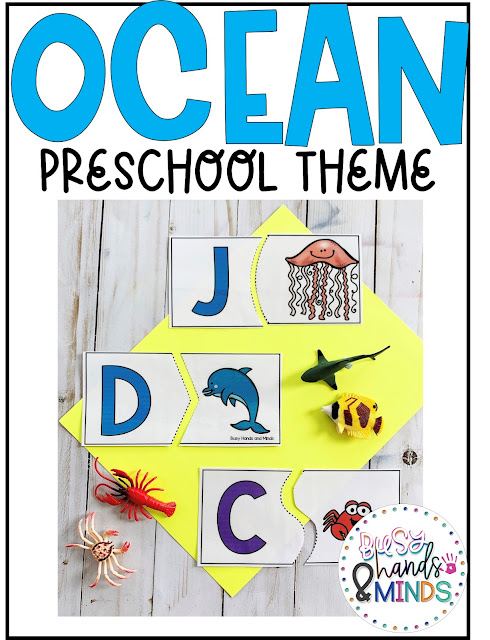 Ocean Preschool Theme | Busy Hands and Minds