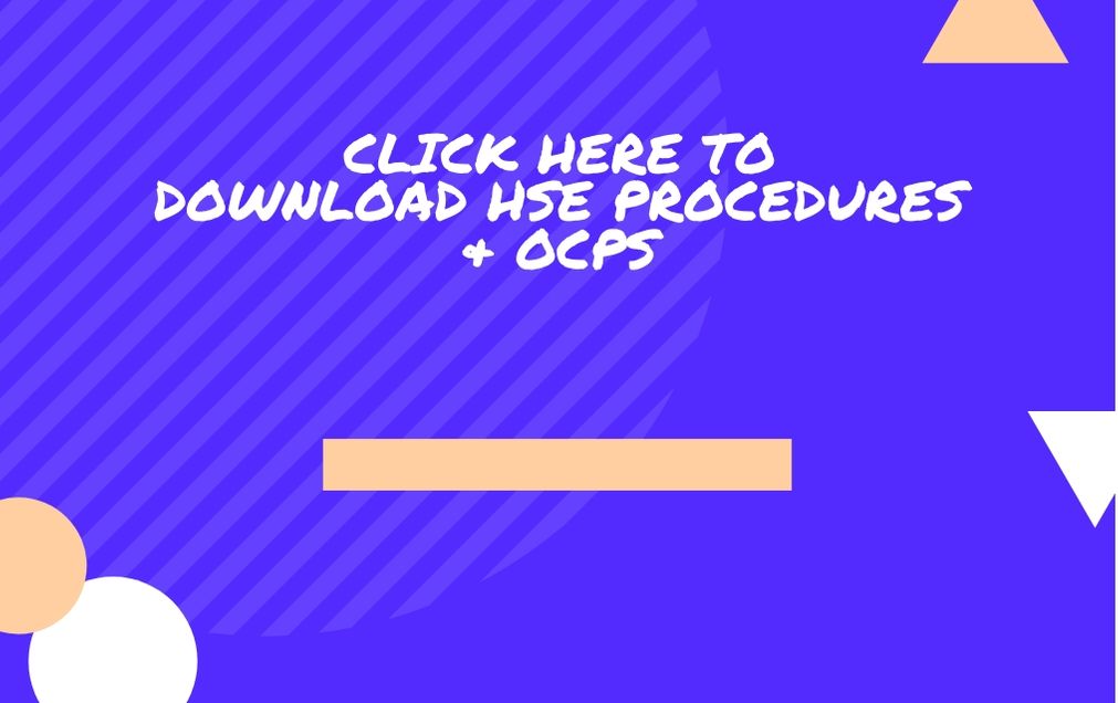 HSE Procedures & OCPs - Safety Blogs