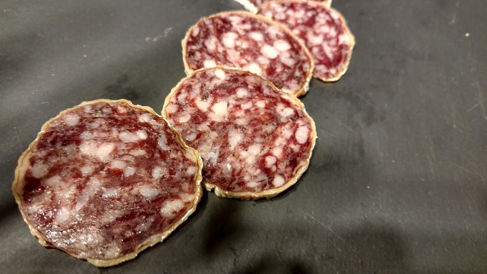 Lamb Salami with Juniper and Old Vine Zin