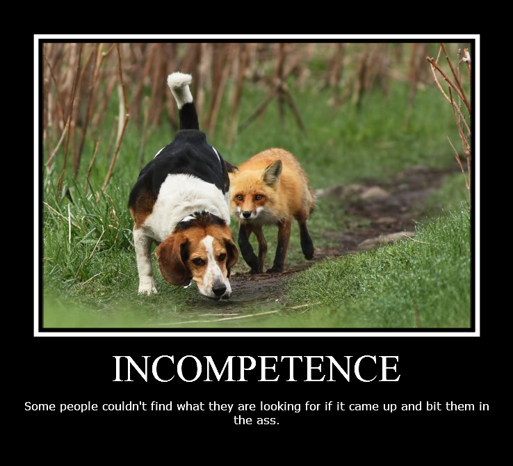 Incompetence Poster