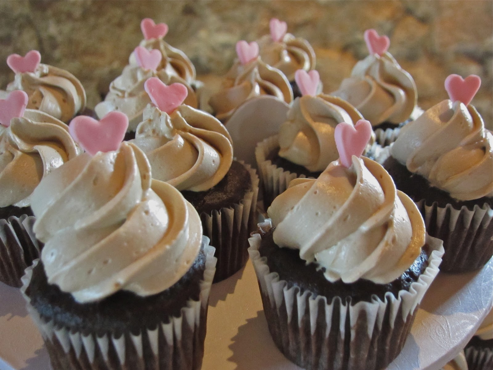 raspberry eggplant: Chocolate Coffee Porter Cupcakes