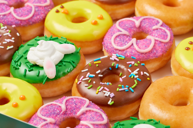 New Spring Mini Donuts Arrive at Krispy Kreme
