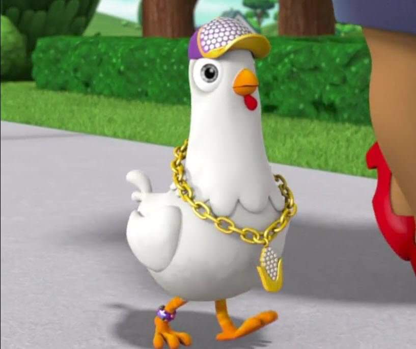 cg says [something loudly]: Funky Chickaletta