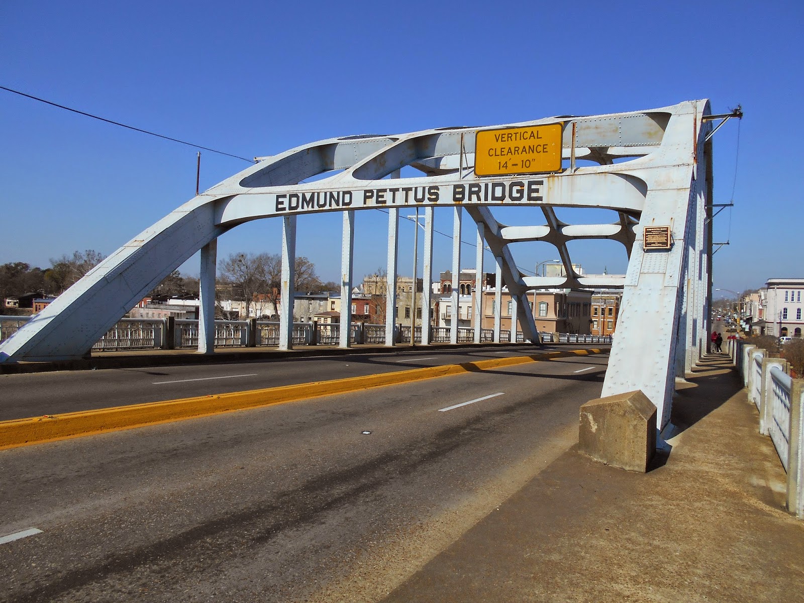 JUST DRIVING AROUND: the Edmund Pettus bridge