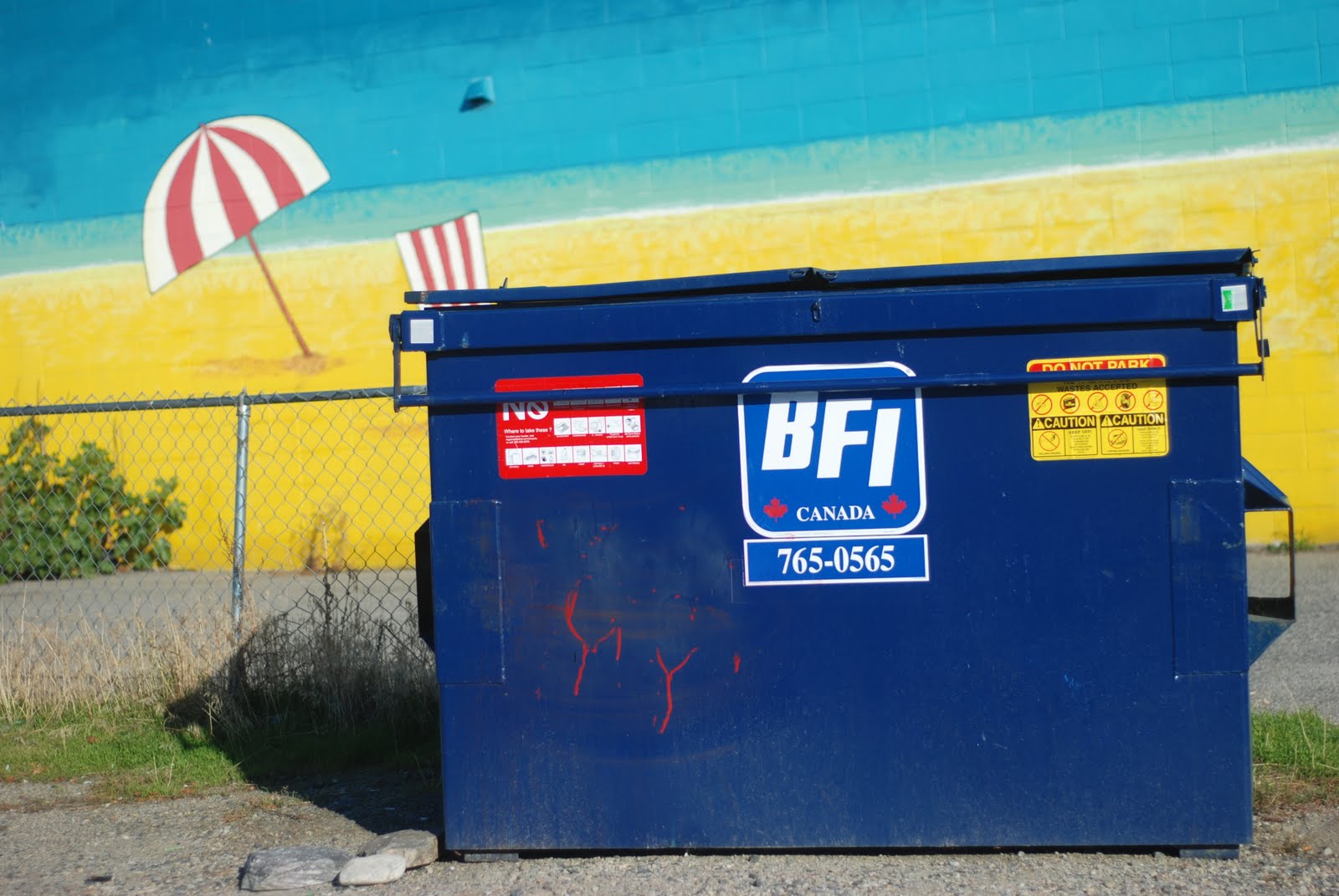 Max's Photos- Phone and Camera: BFI Dumpster