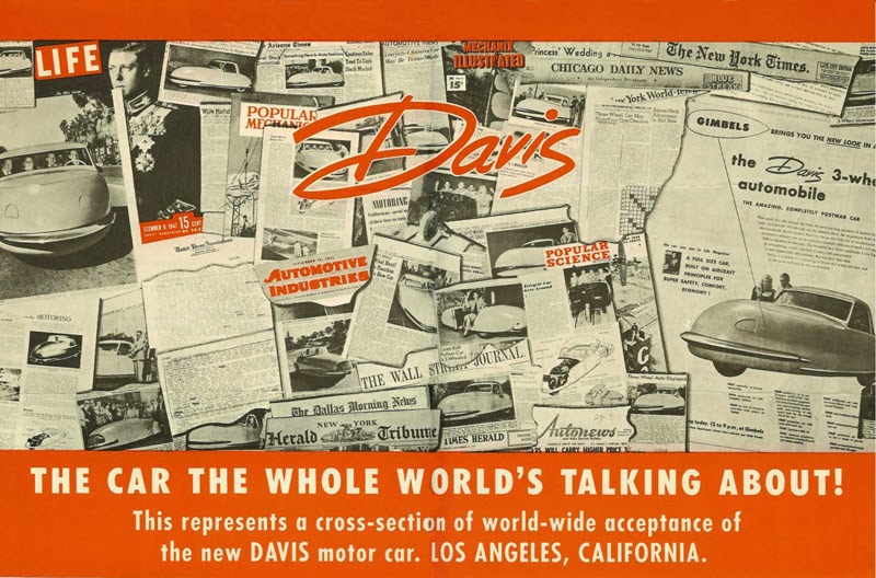 Along For The Ride: Davis Three Wheeler...