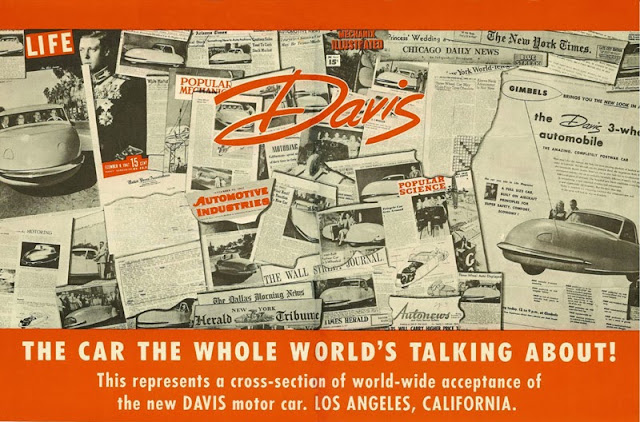 Along For The Ride: Davis Three Wheeler...