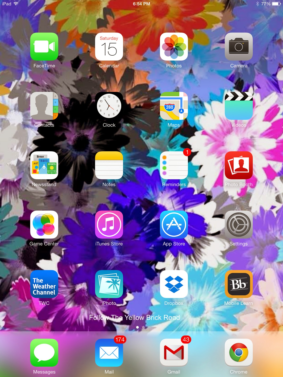 Follow The Yellow Brick Road: Whats On My Ipad Mini With Retina?